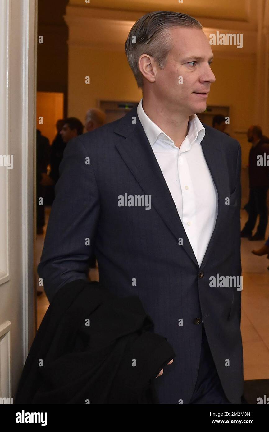 Lawyer Walter Damen pictured at the start of the 'Kasteelmoord' (Castle ...
