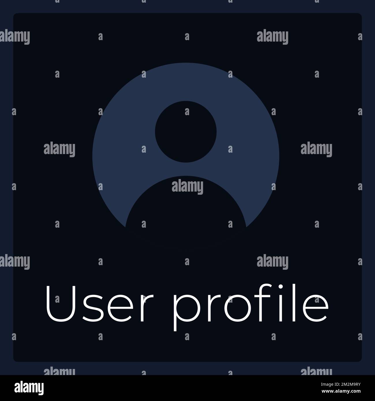 Default profile hi-res stock photography and images - Alamy