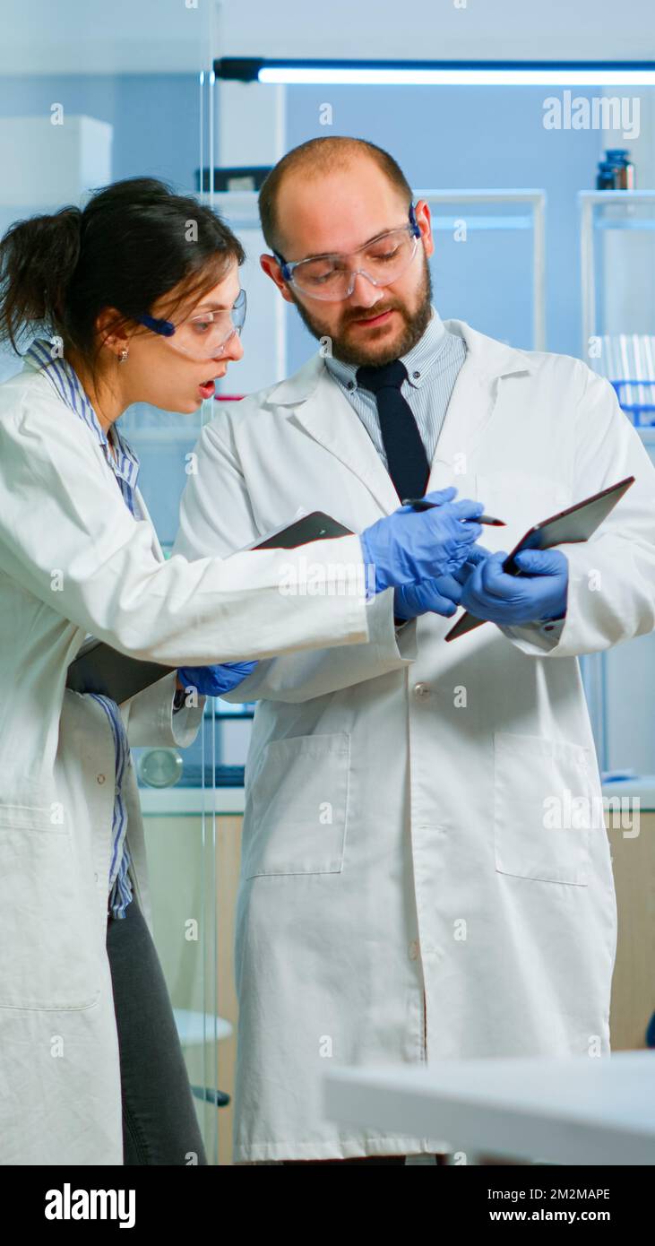 Scientists research staff in pharmaceutical hi-res stock photography ...