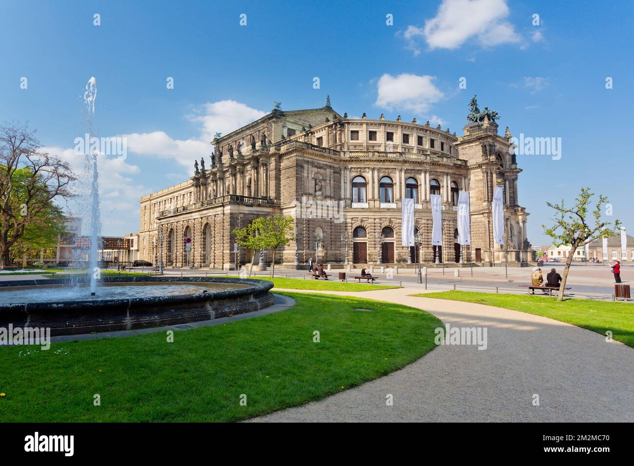 Semper Opera House in Dresden, Germany Stock Photo - Alamy