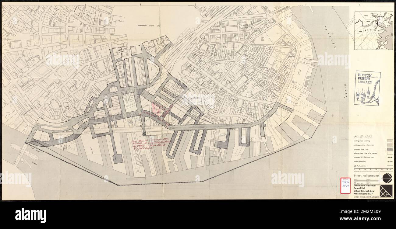 Downtown waterfront-Faneuil Hall urban renewal area Massachusetts R-77 ...