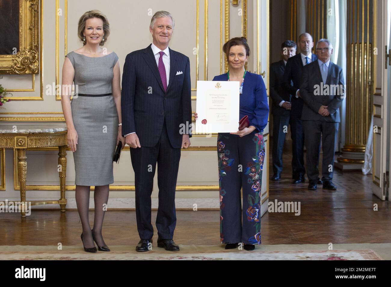 Queen Mathilde of Belgium, King Philippe - Filip of Belgium and Inge ...