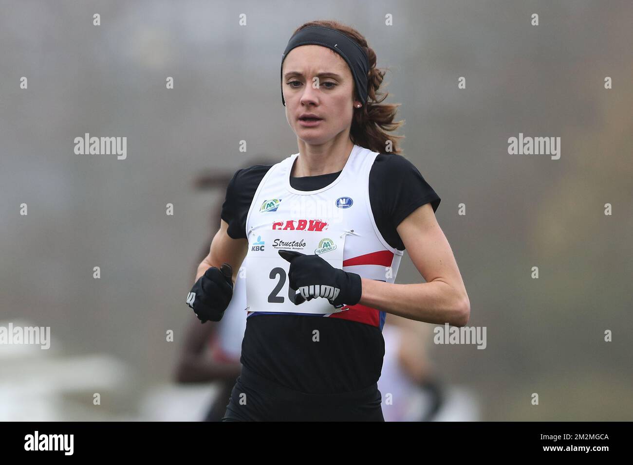British Stephanie Barnes pictured at the women's race at the third ...