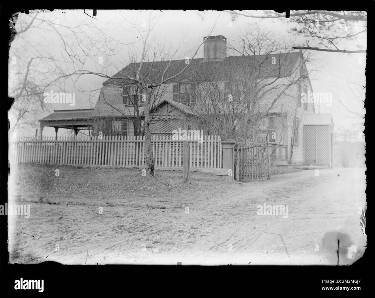 Dr. Brewer house; Melissa Aiken house, 1900; Richard Dwan house, 1950 ...