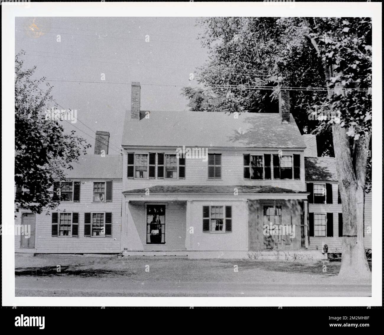 Dr. Ebenezer Ames house , Houses. Wayland Free Public Library Cage ...