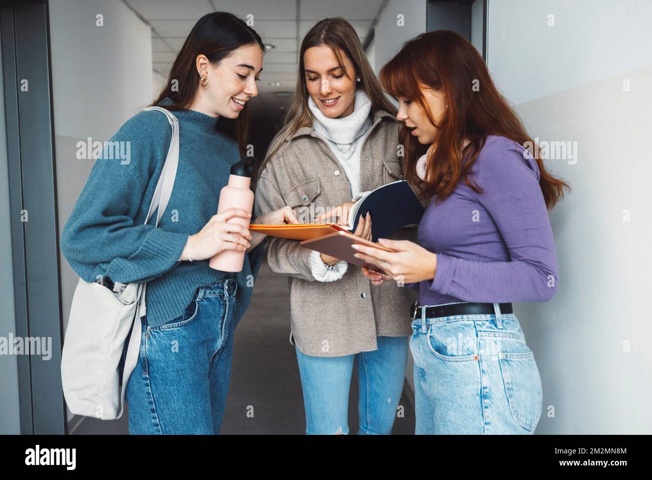 Adolescent student group hi-res stock photography and images - Alamy