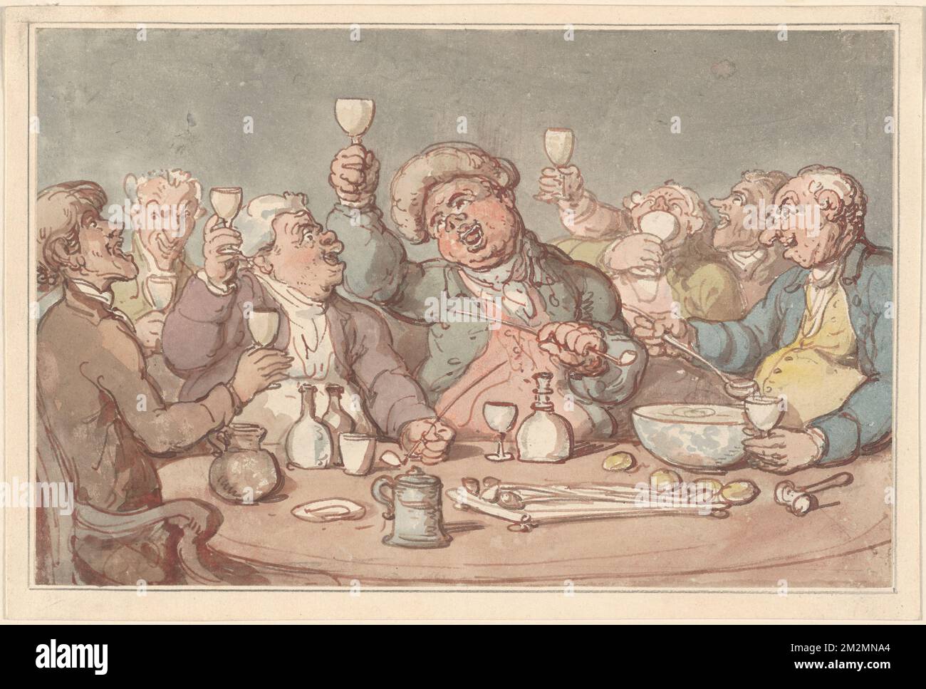 18th century social party hi-res stock photography and images - Alamy