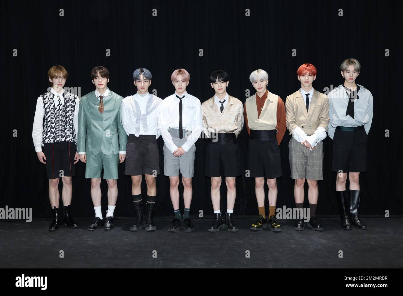 South Korean boy band EPEX attended a fan meeting in Taiwan, 12 ...