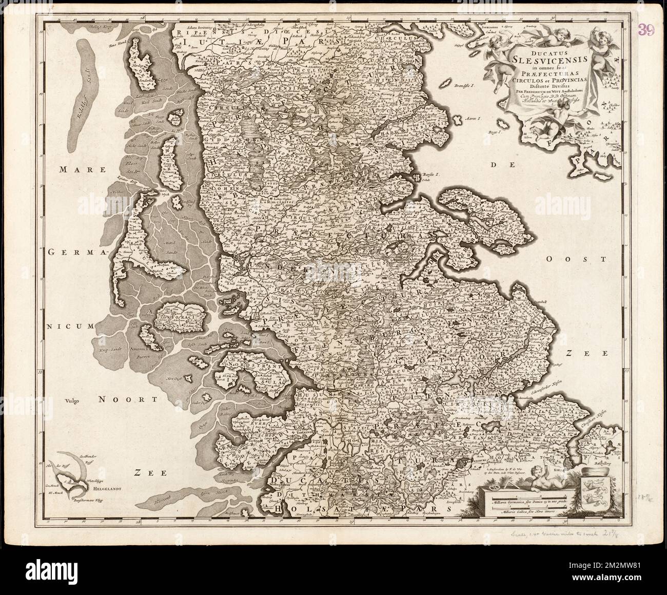 Ducatus Slesvicensis in omnes suas praefecturas circulos et provincias ...