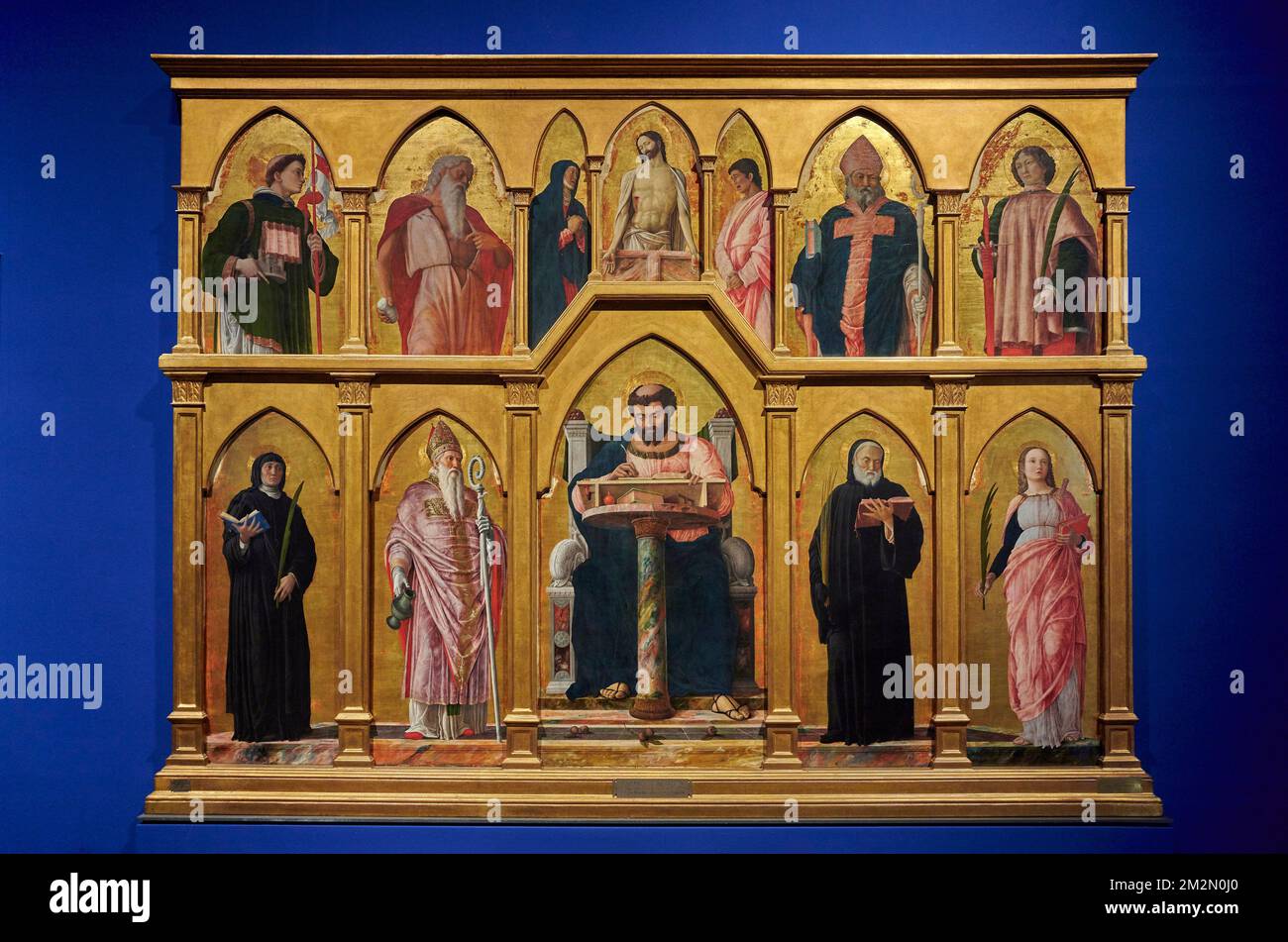 Polittico di San Luca - tempera su tavola - Andrea Mantegna - 1455 ...