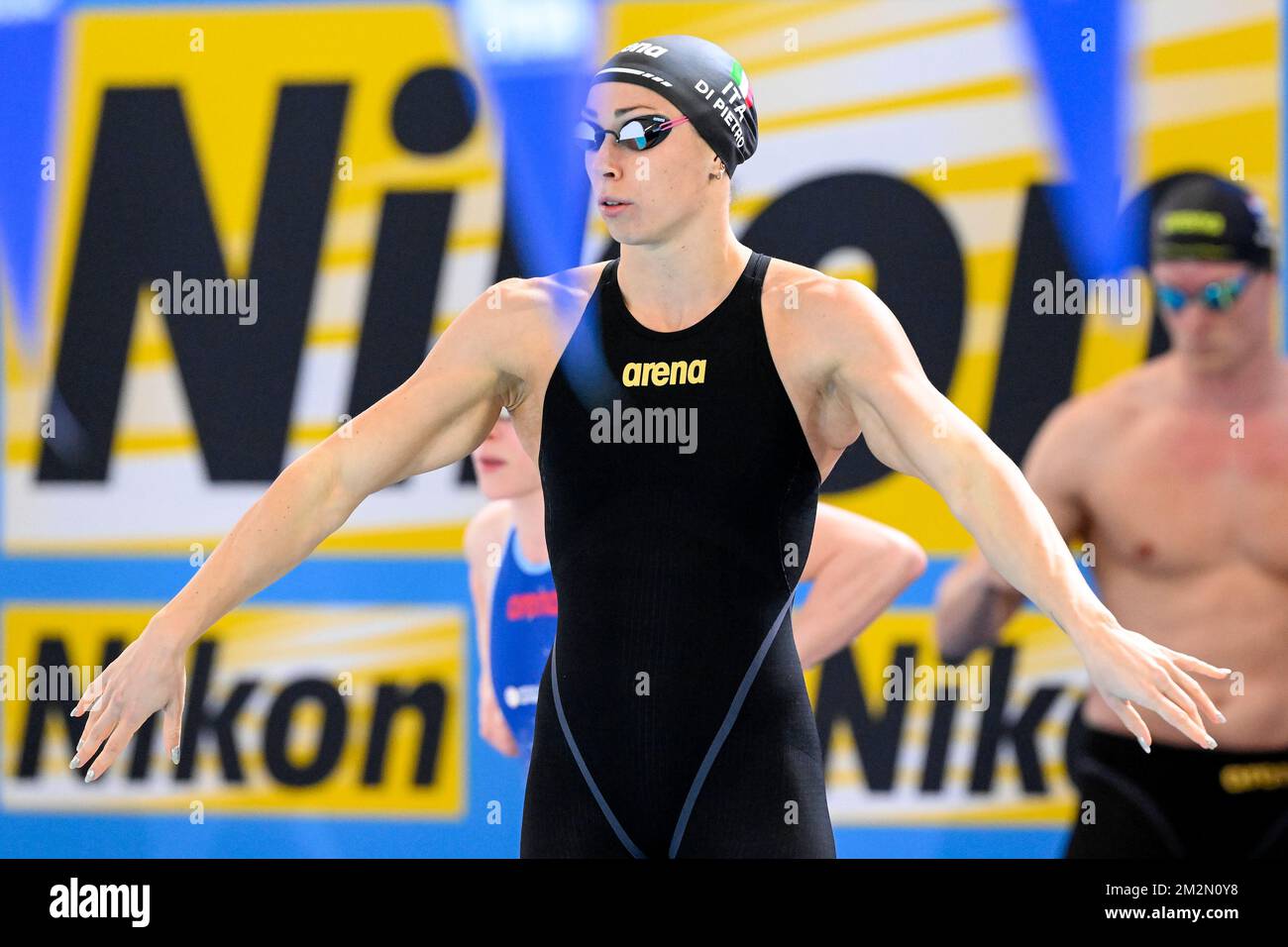 4x50m medley relay mixed final hi-res stock photography and images - Alamy