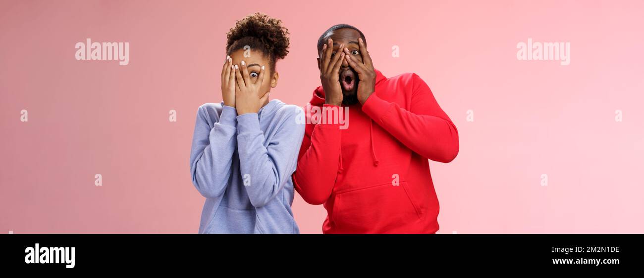 Funny cute carefree loving african american boyfriend girlfriend fool ...