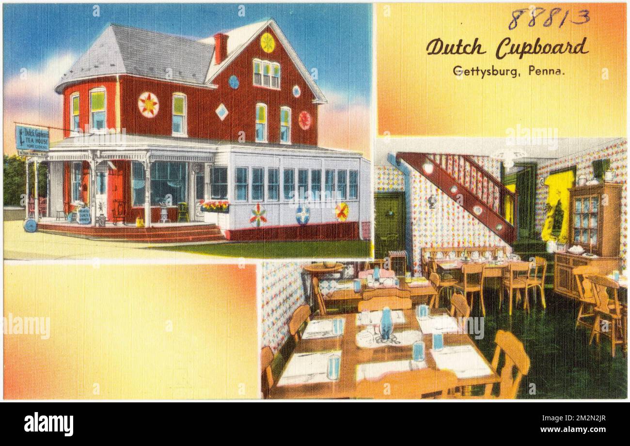 Dutch Cupboard, Gettysburg, Penna. , Restaurants, Tichnor Brothers ...