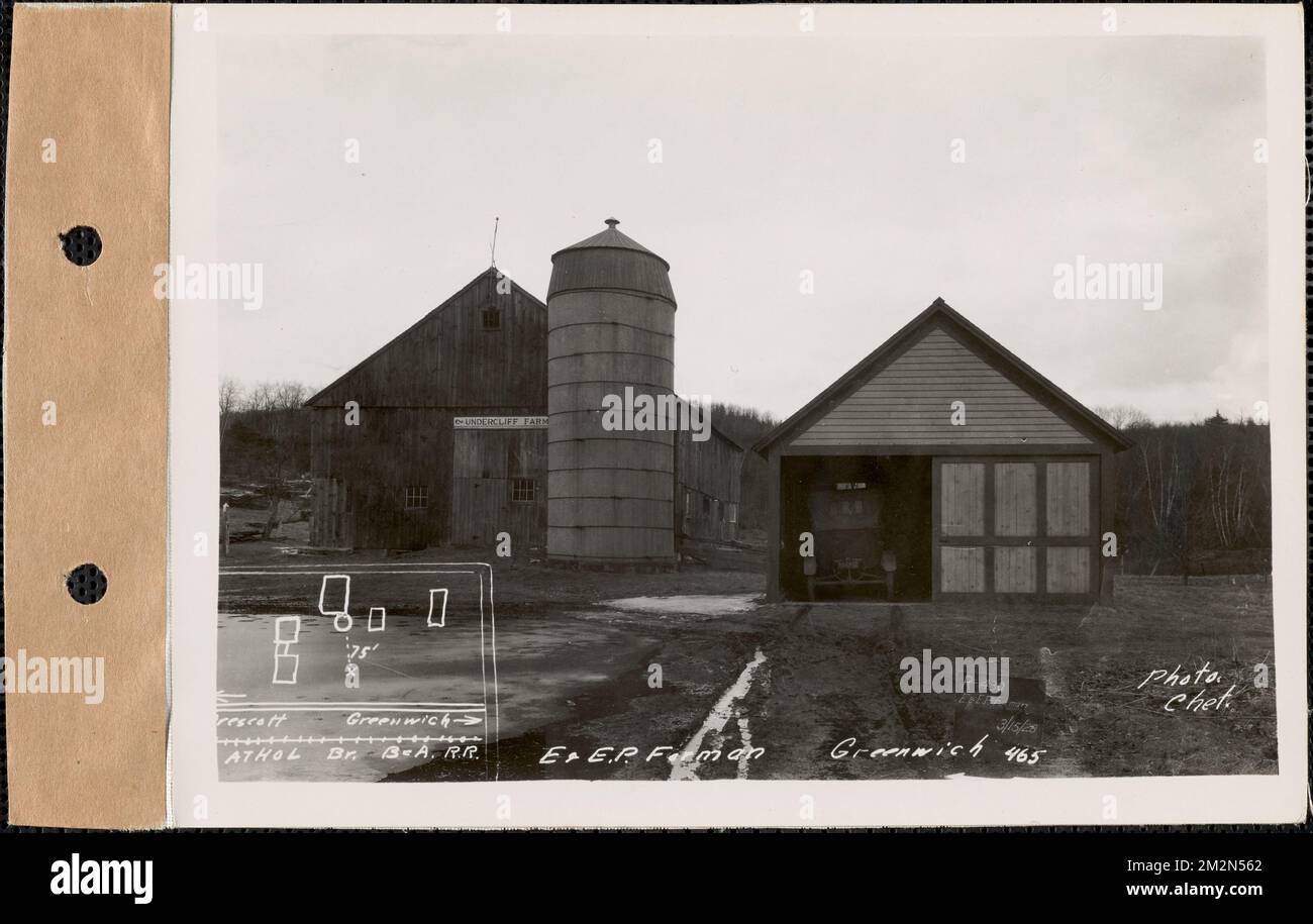 E. and E. P. Forman, barn, garage ('Undercliff Farm'), Greenwich, Mass ...