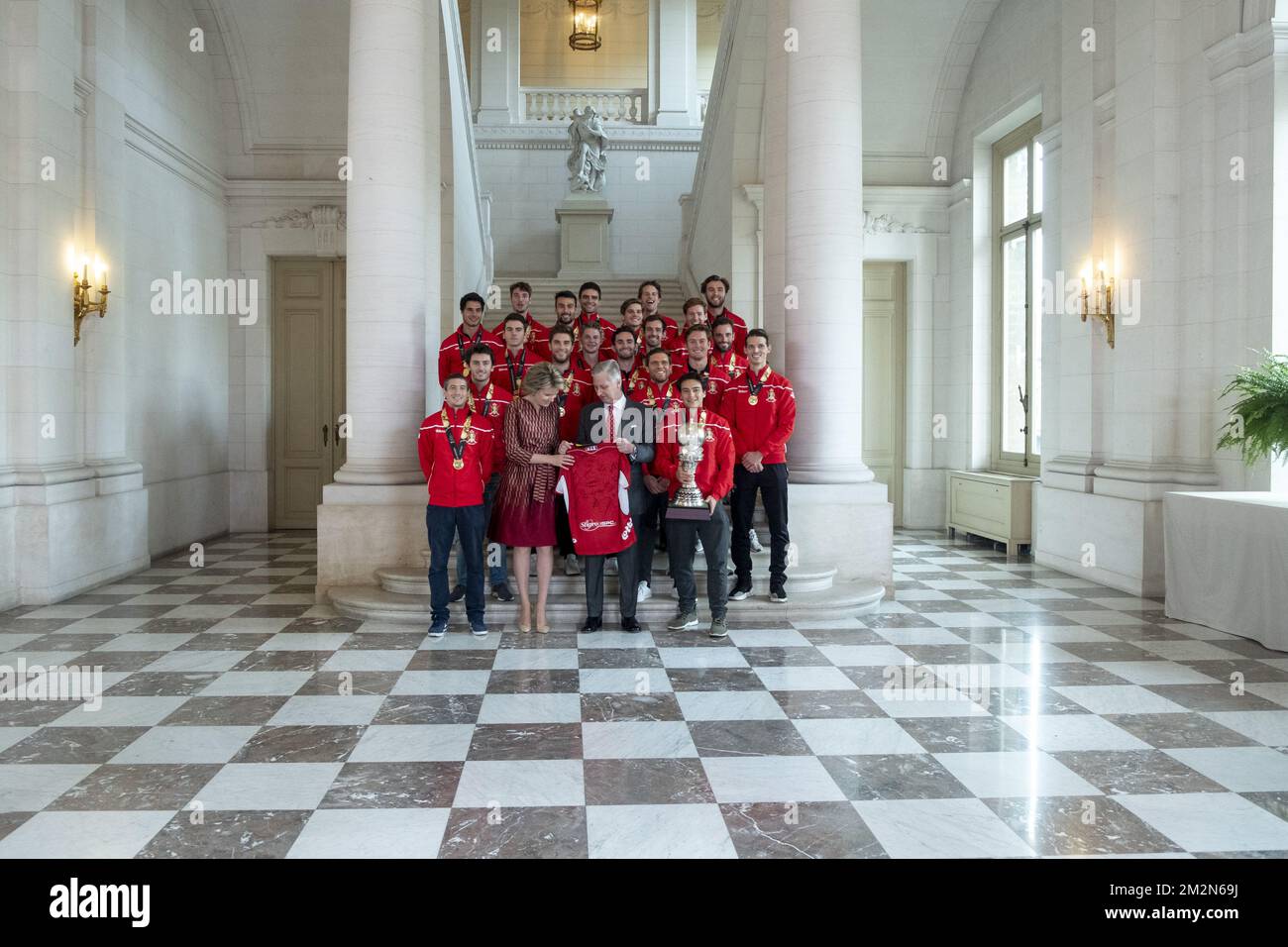 Queen Mathilde of Belgium and King Philippe - Filip of Belgium and the ...