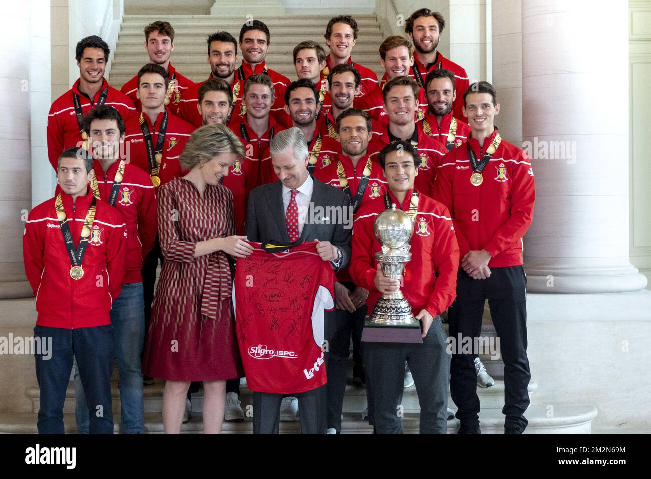 Queen Mathilde of Belgium and King Philippe - Filip of Belgium and the ...