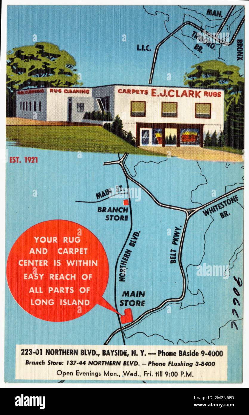 E. J. Clark. Your rug and carpet center is within easy reach of all ...