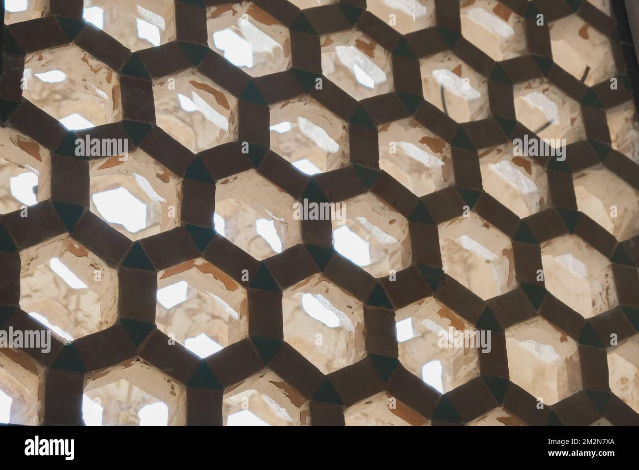 Oriental window with a pattern Stock Photo - Alamy