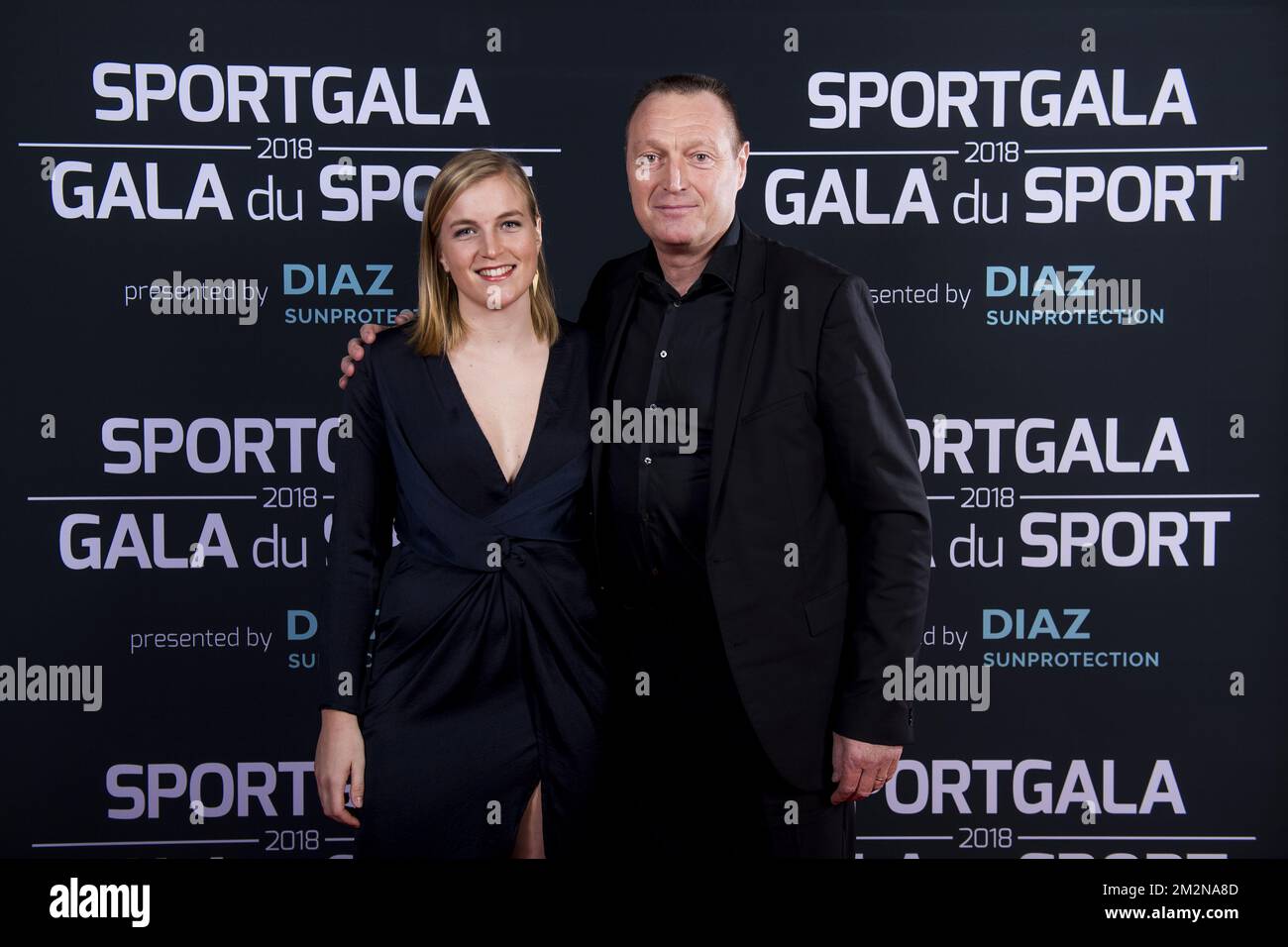 Belgian Cats Hanne Mestdagh and Belgian Cats head coach Philip Mestdagh ...