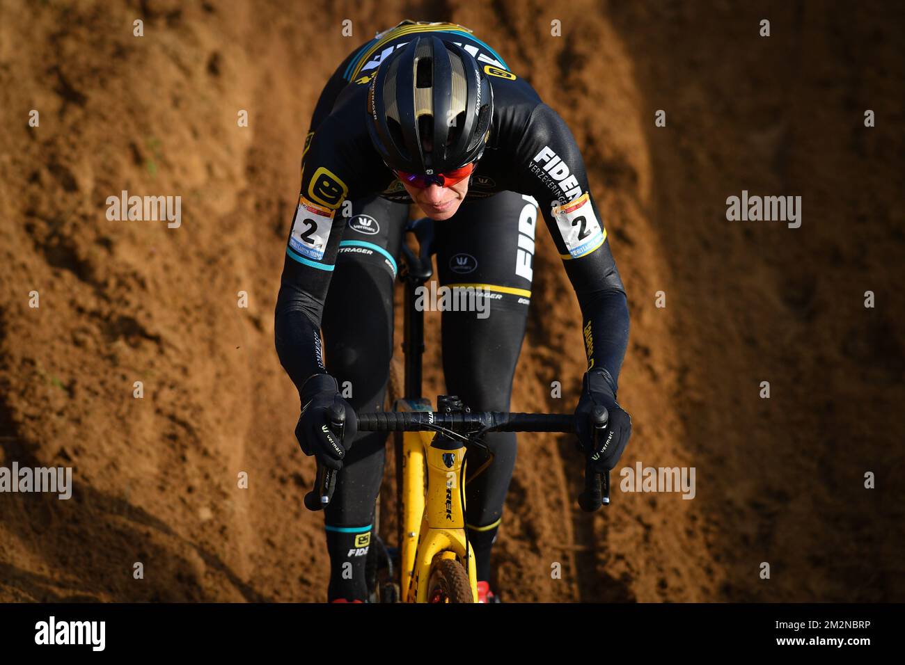 Belgian Ellen Van Loy pictured in action during the Women Elite race of ...