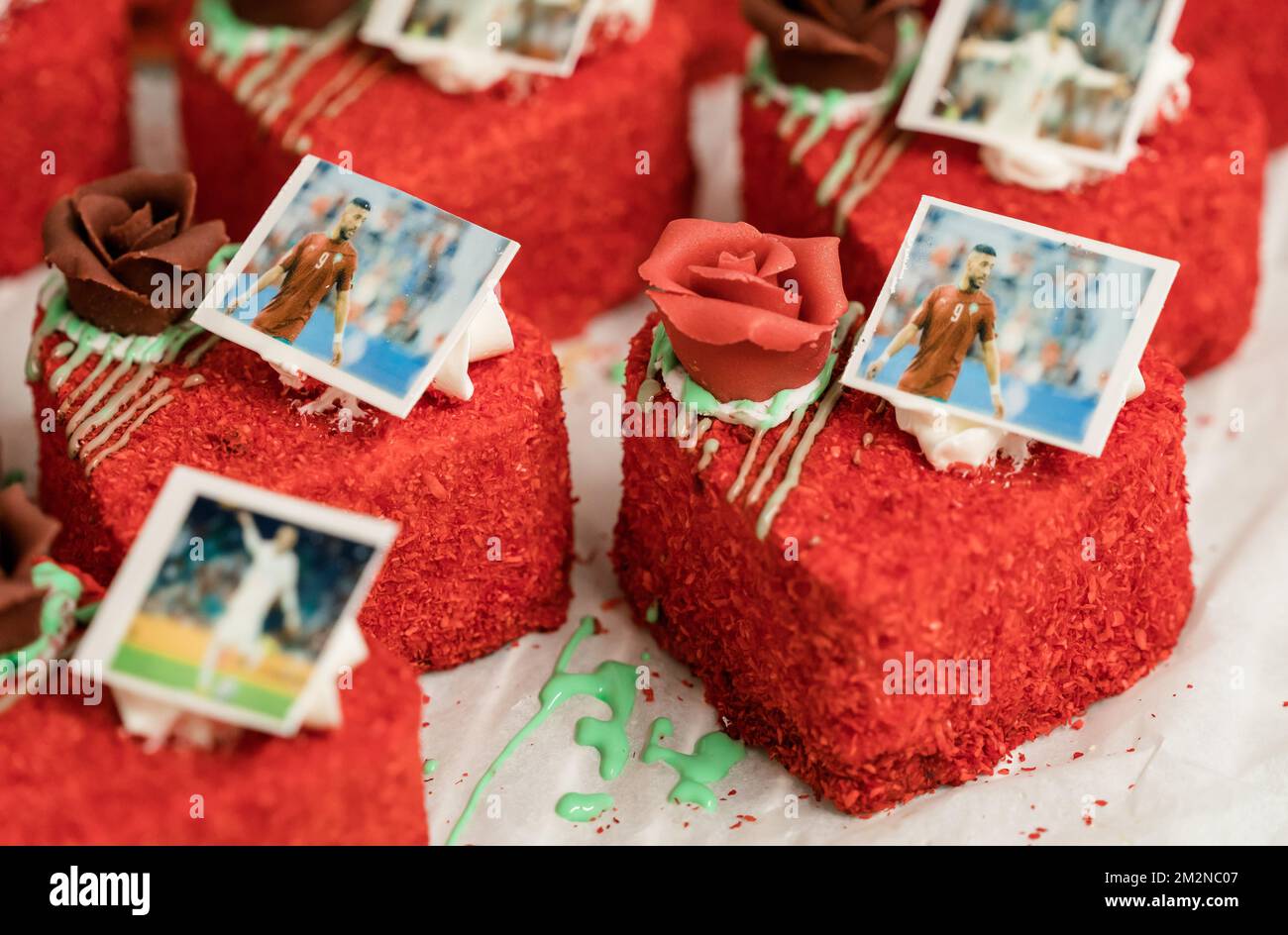 THE HAGUE - At the Moroccan bakery Uw Voordeelbakker, cakes are made ...