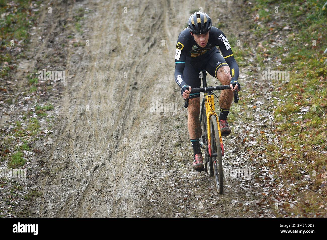 Belgian Andreas Goeman pictured in action during the men's under 23 ...