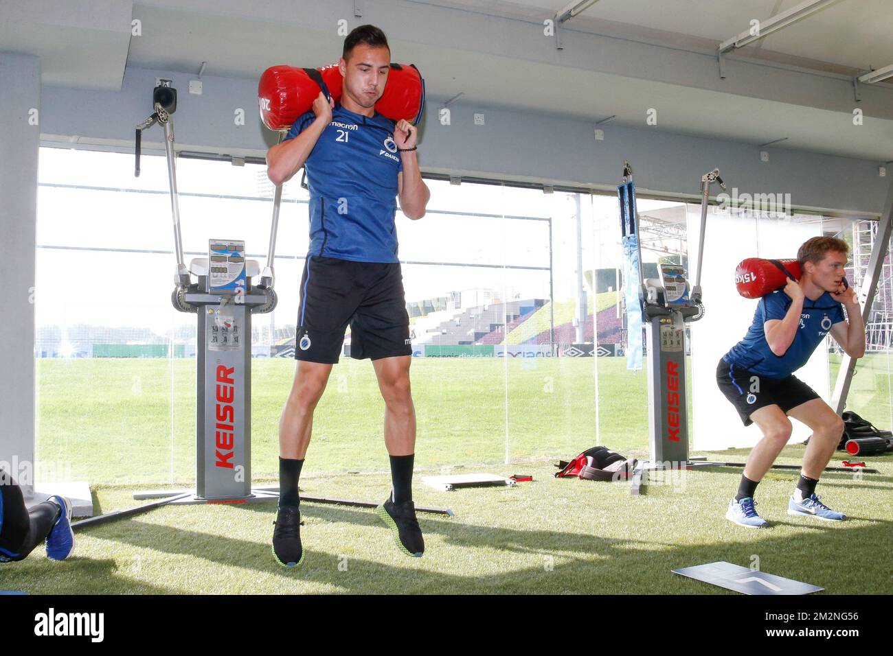 Club's Dion Cools pictured during the second day of the winter training ...