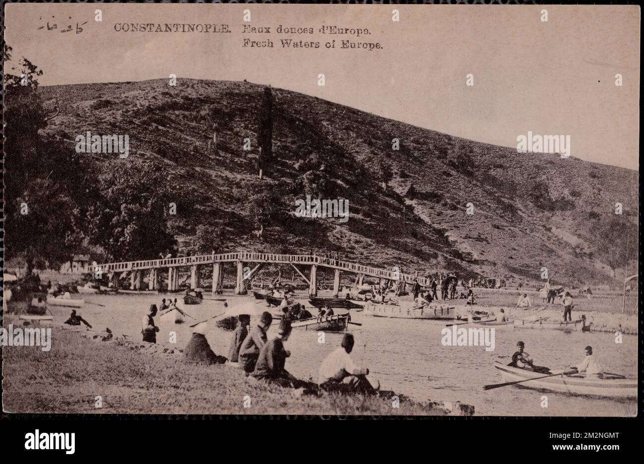 Eaux douces d'Europe - Fresh waters of Europe , Streams, Hills, Boats ...