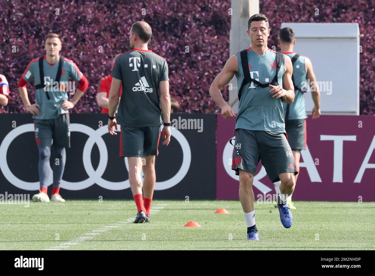 Bayern's Robert Lewandowski pictured during the winter training camp of ...