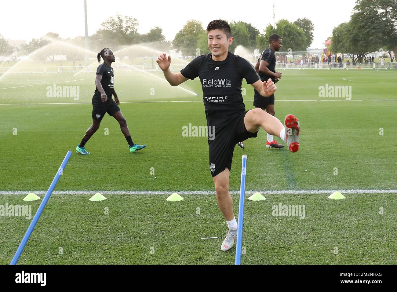 Eupen's Yuta Toyokawa pictured during the winter training camp of ...