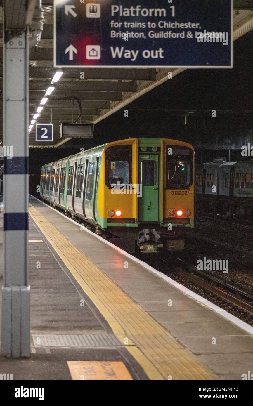 Vertical shot empty train hi-res stock photography and images - Alamy