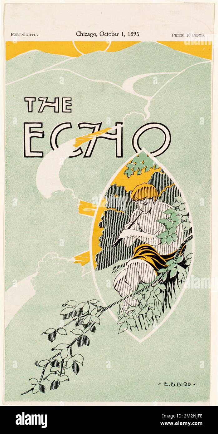 The echo, Chicago, October 1, 1895 , Musicians, Pipes Musical ...