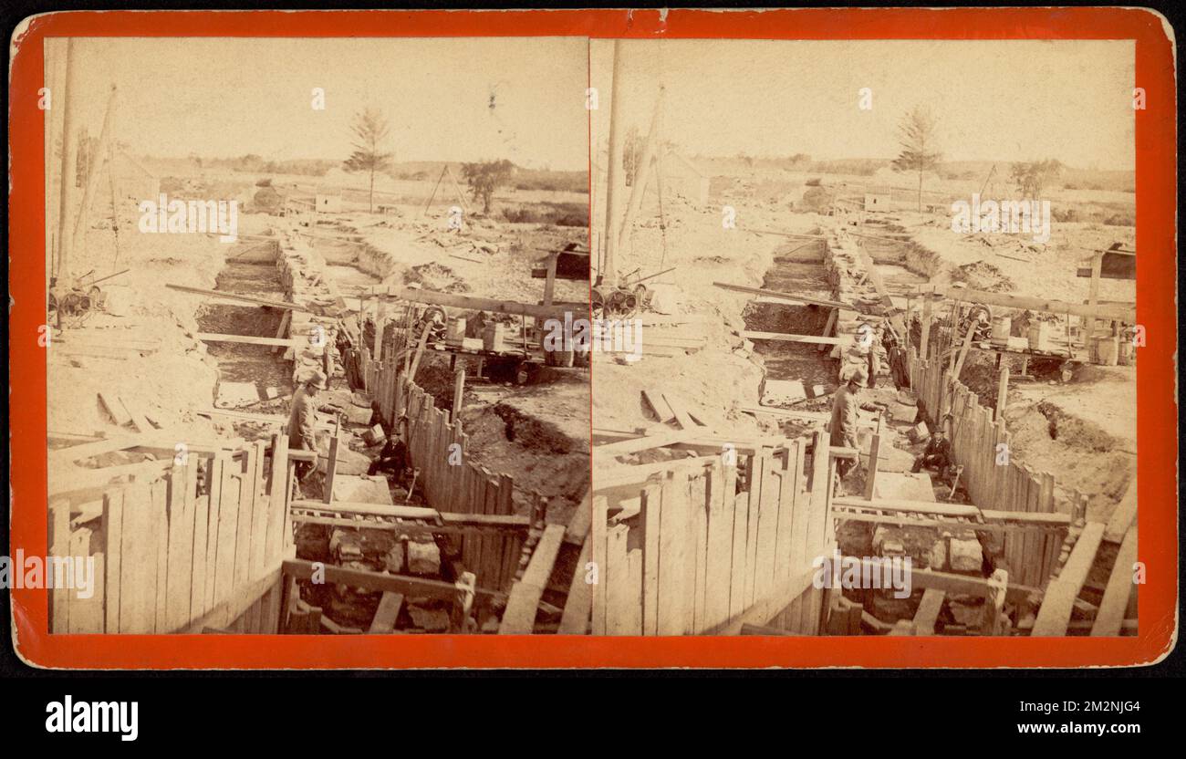 Echo Bridge, Newton, Massachusetts , Bridge construction Stock Photo ...