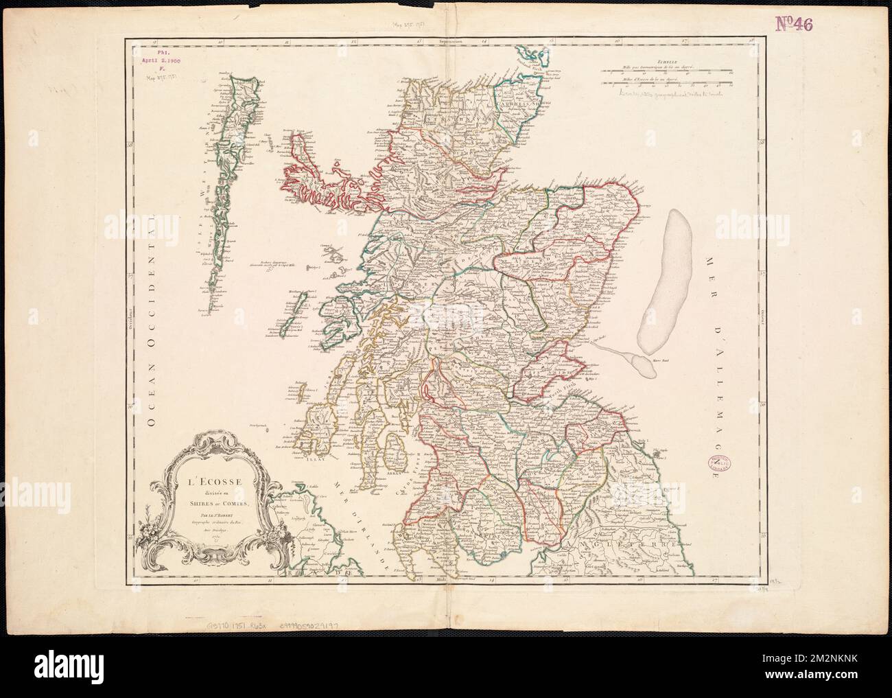 L'Ecosse divisée en shires ou comtés , Scotland, Maps, Early works to ...