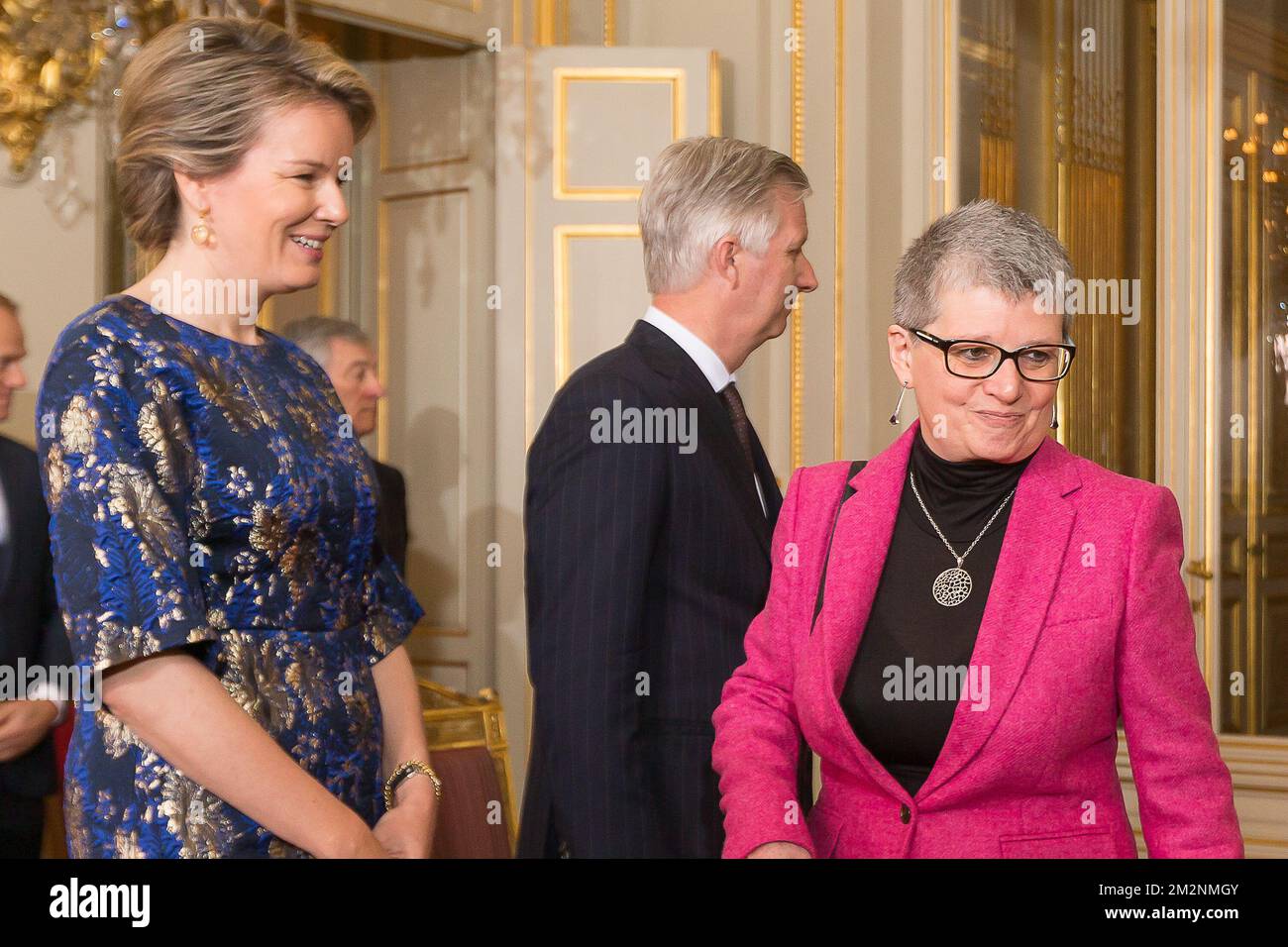 Katrina Williams pictured during a New Year's reception organized by ...