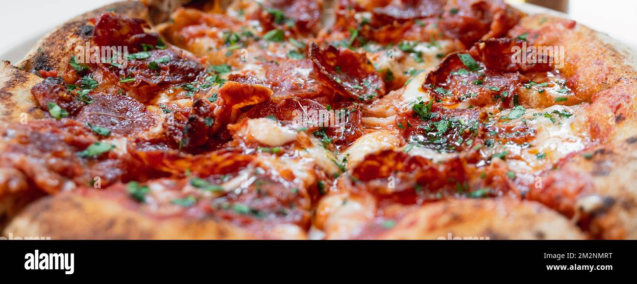 Stringy pizza hi-res stock photography and images - Alamy