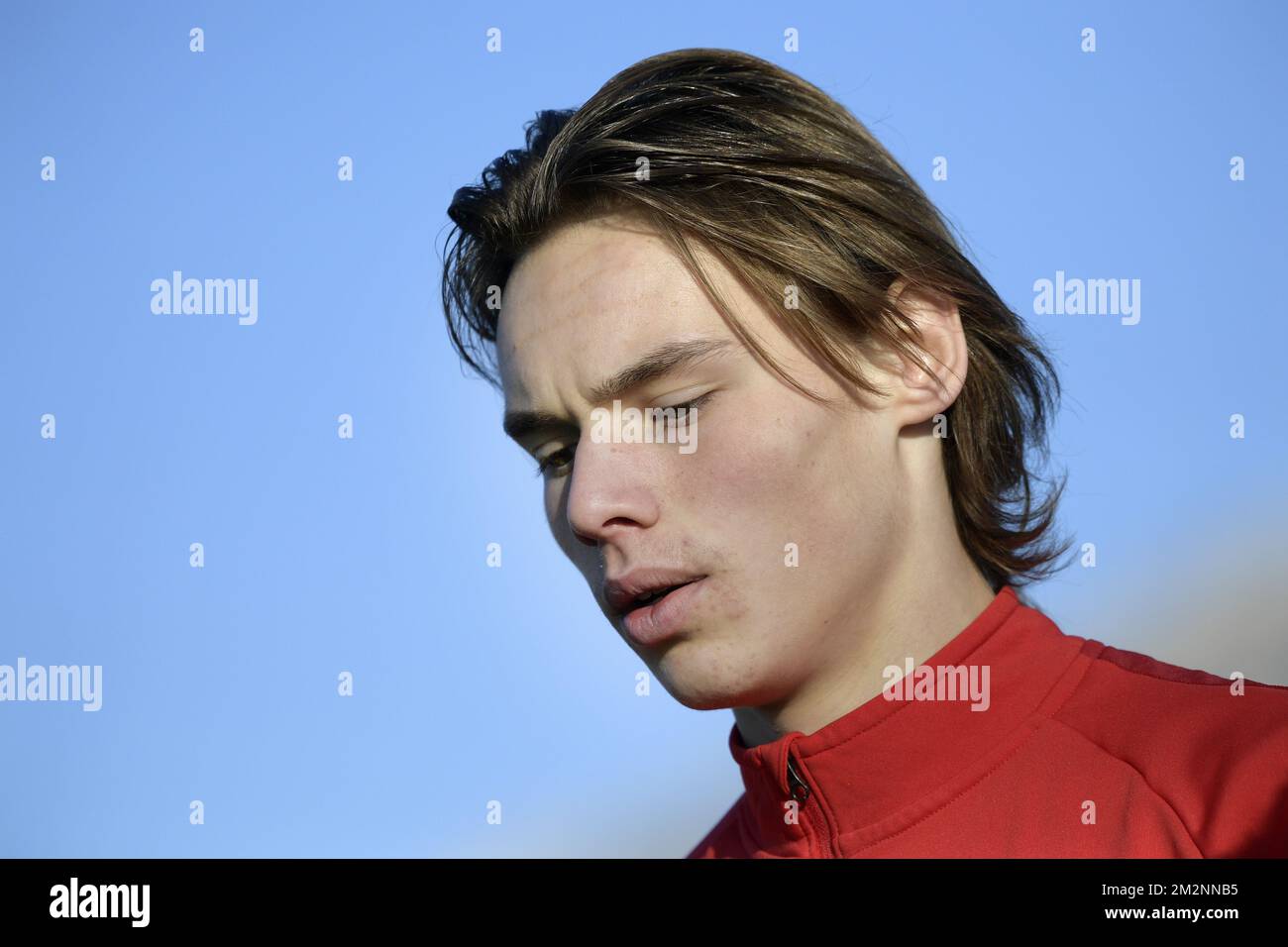 Genk's Maarten Vandevoort pictured during the sixth day of the winter ...