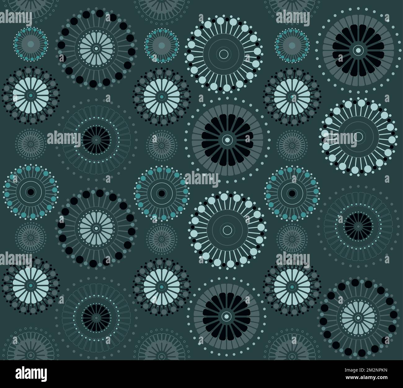 Modern geometric seamless pattern. Digital drawn illustration. Can be ...