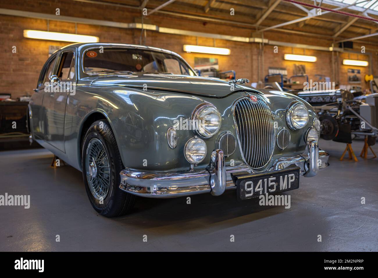 1958 Jaguar 3.4 Mk1 ‘9415 MP’ on display at the October Scramble held ...