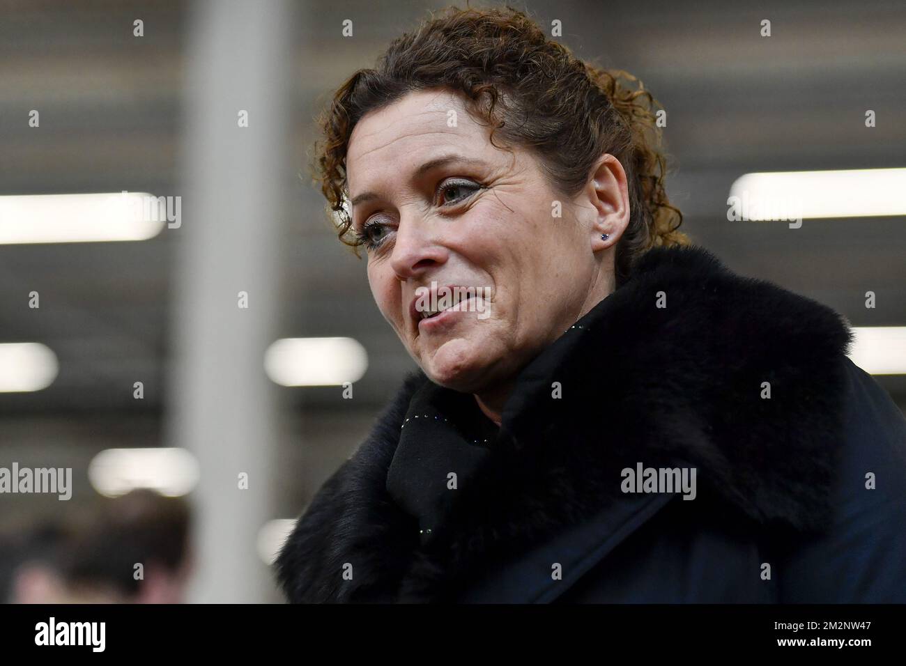 Flemish Minister of Finance, Budget and Energy Lydia Peeters pictured ...