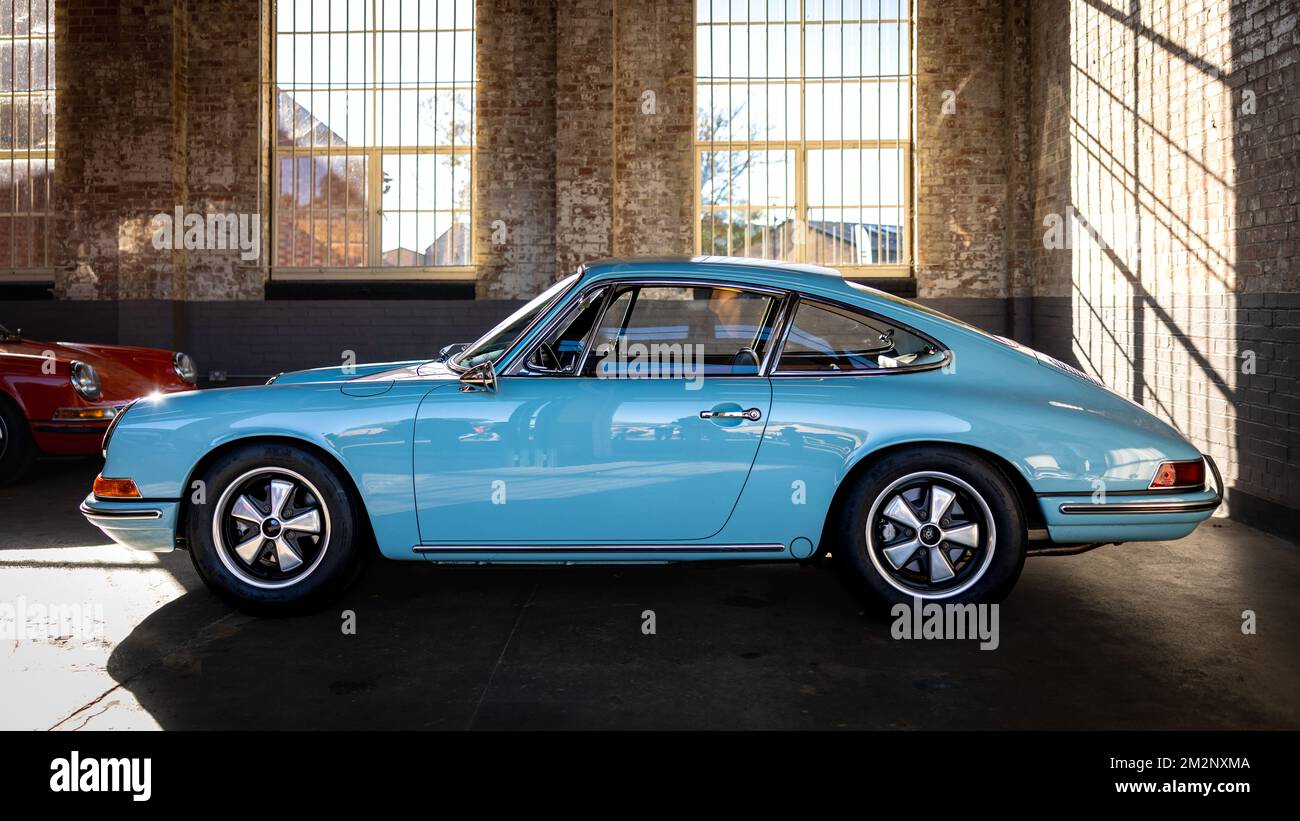 Porsche 911 Safety Car on display at the October Scramble held at the ...