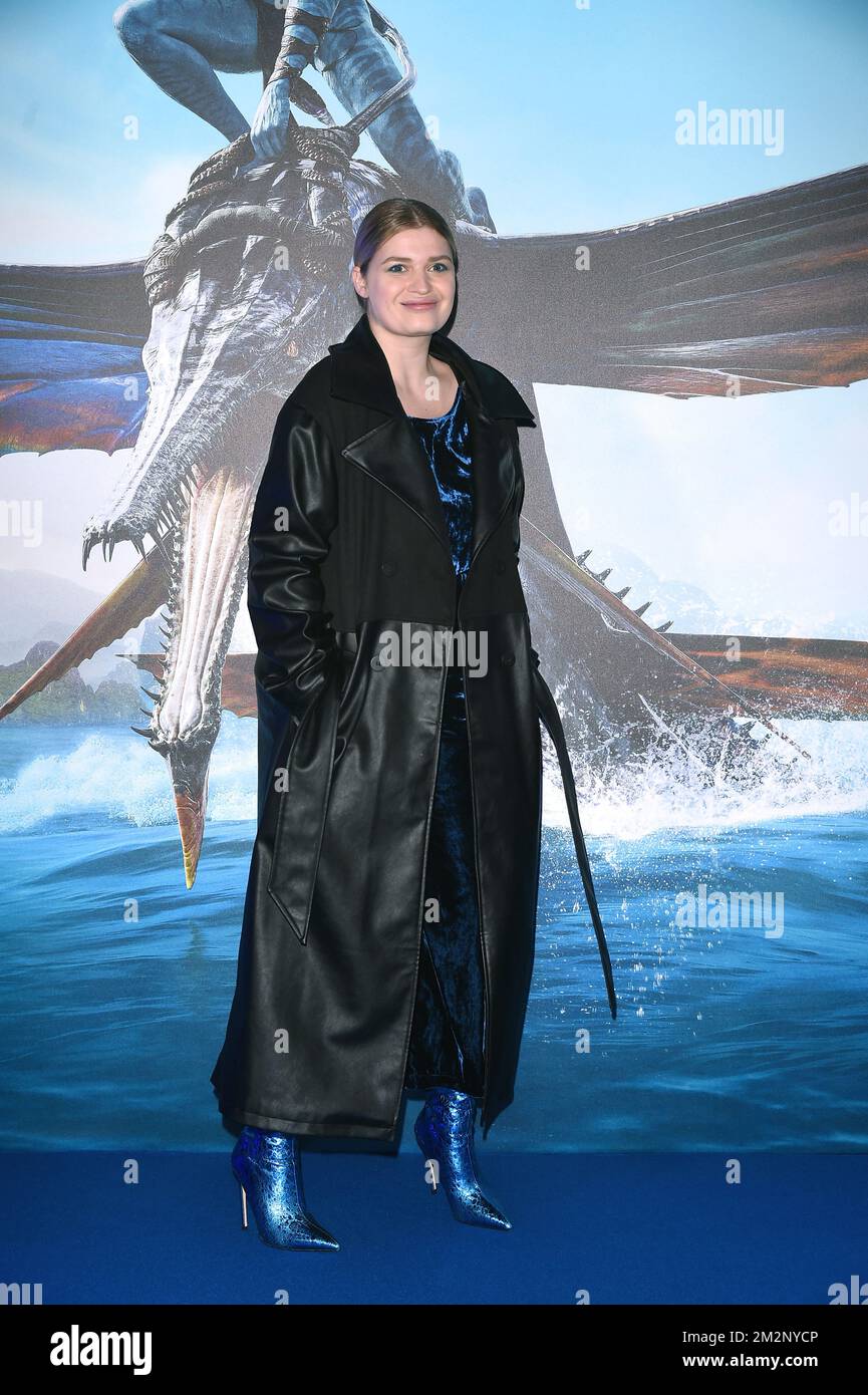 Milan, Italy. 14th Dec, 2022. Milan, preview of the film "Avatar - la ...