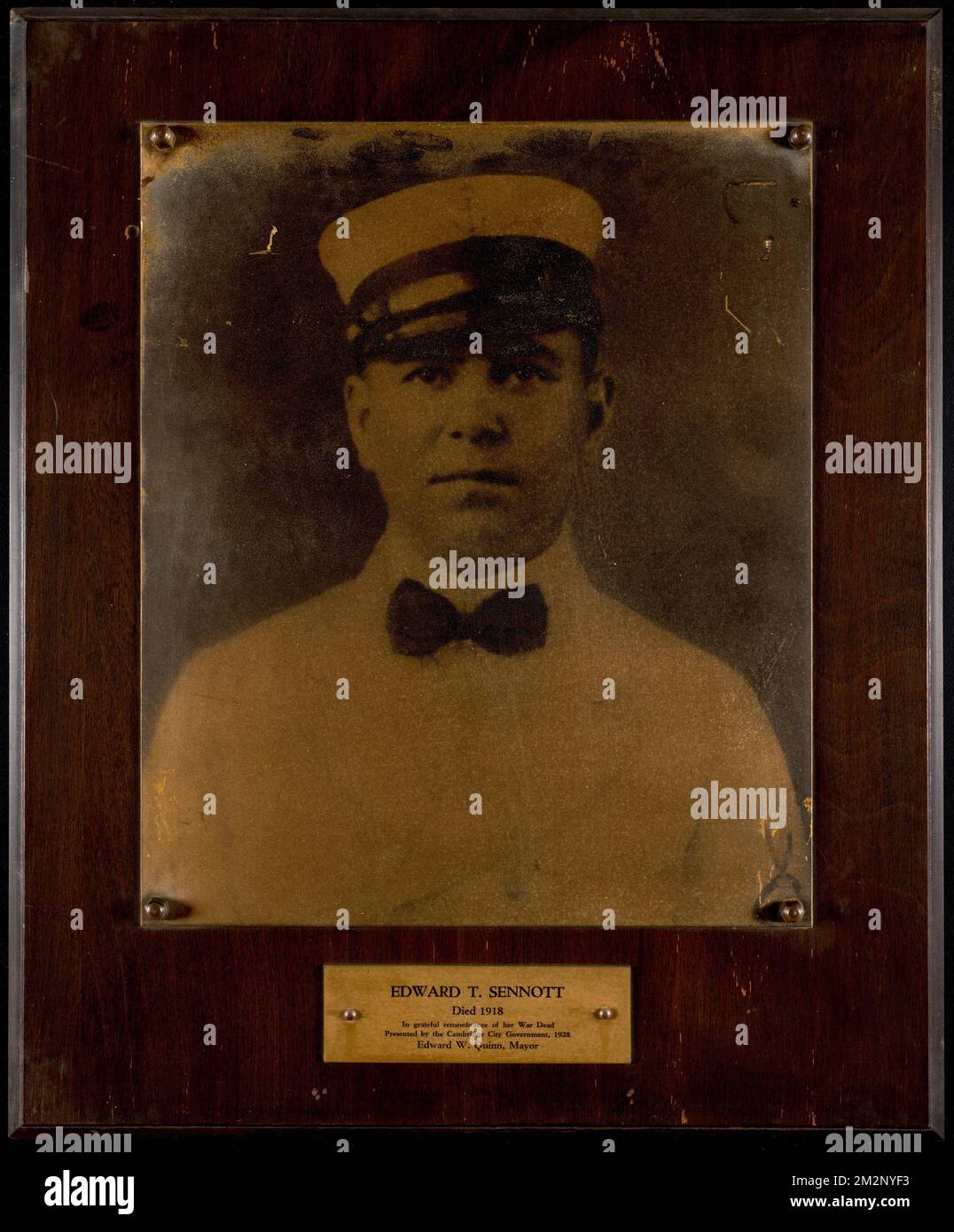 Edward T. Sennott, died 1918 , Soldiers, World War, 1914-1918 Stock ...