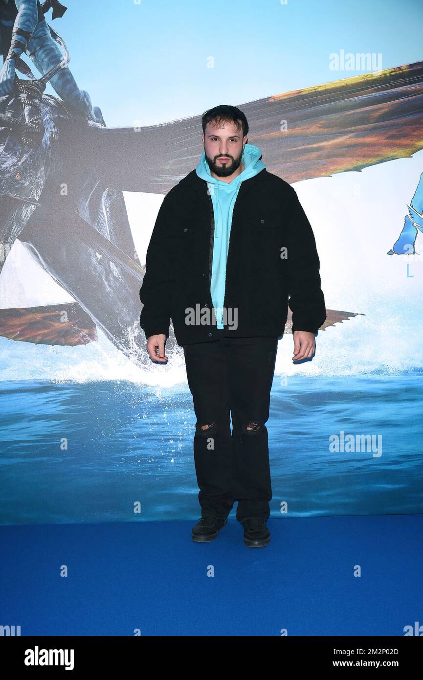 Milan, Italy. 14th Dec, 2022. Milan, preview of the film "Avatar - the ...