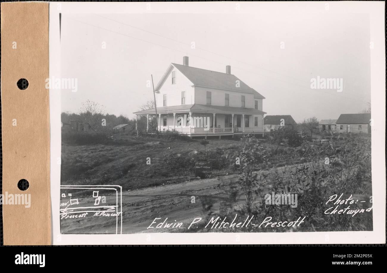 Edwin P. Mitchell, house, etc., Prescott, Mass., Oct. 31, 1928 : Parcel ...