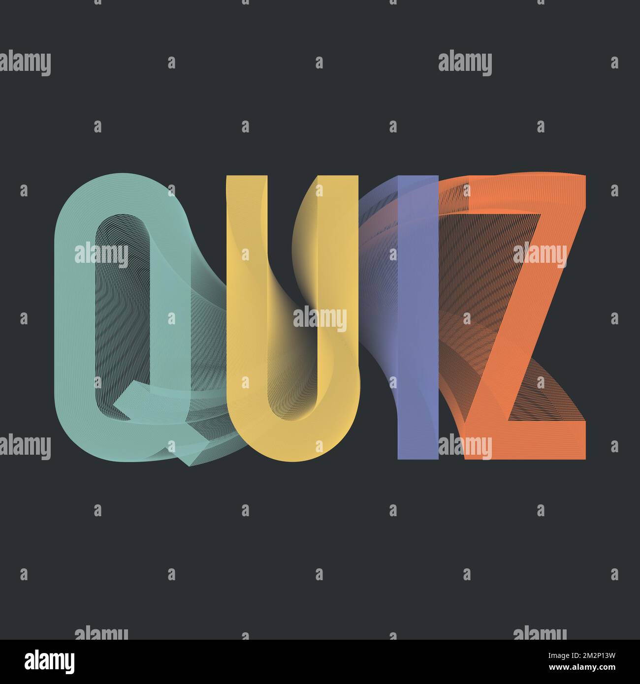 Logo quiz Stock Vector Images - Alamy