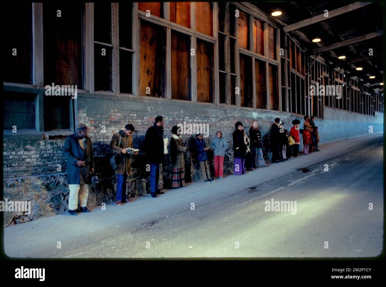 Egleston Sq. Rapid Transit, old station waiting for bus , Mass transit ...