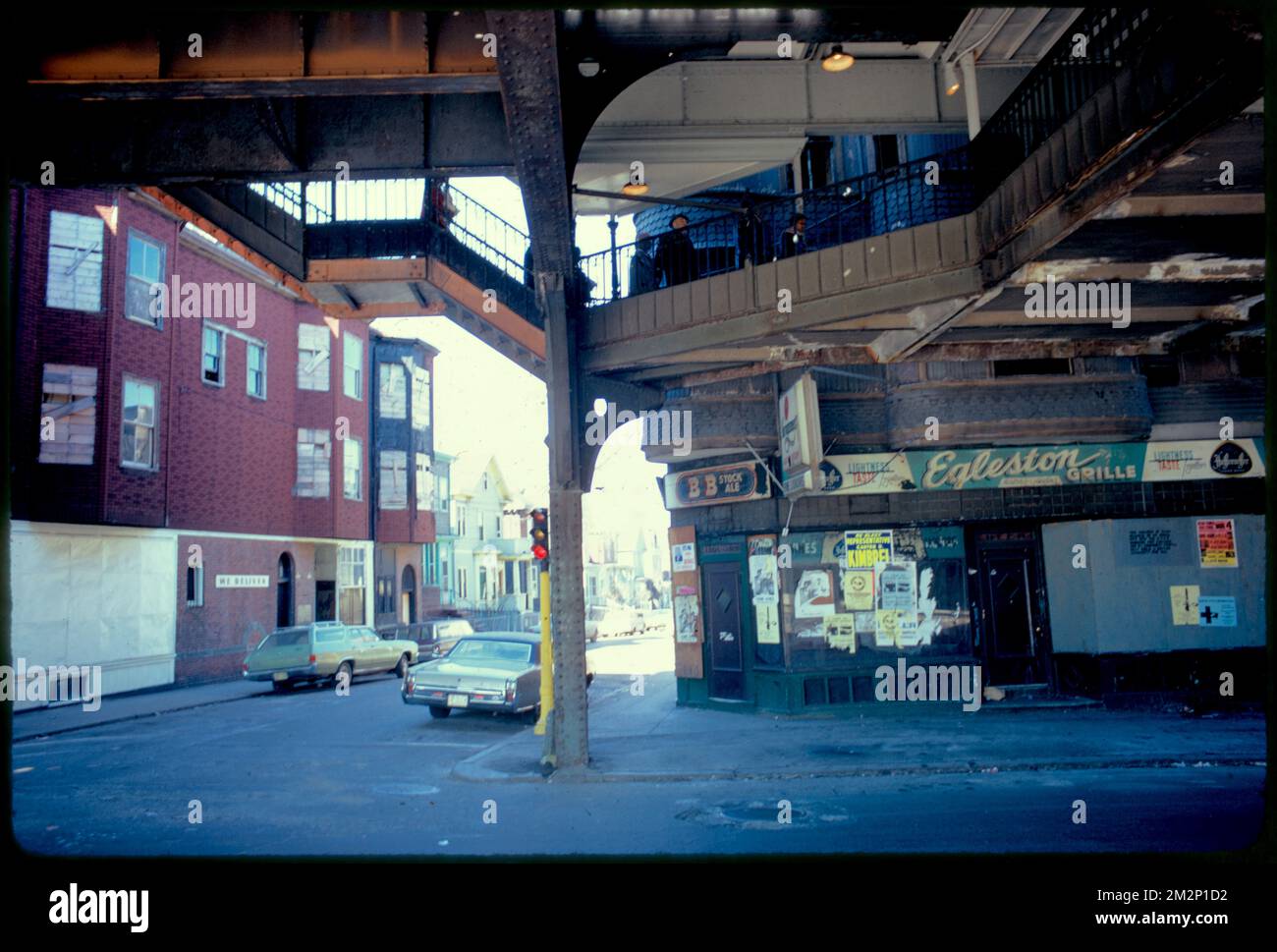 Egleston Sq. Elevated Station, one of the old ones , Mass transit ...