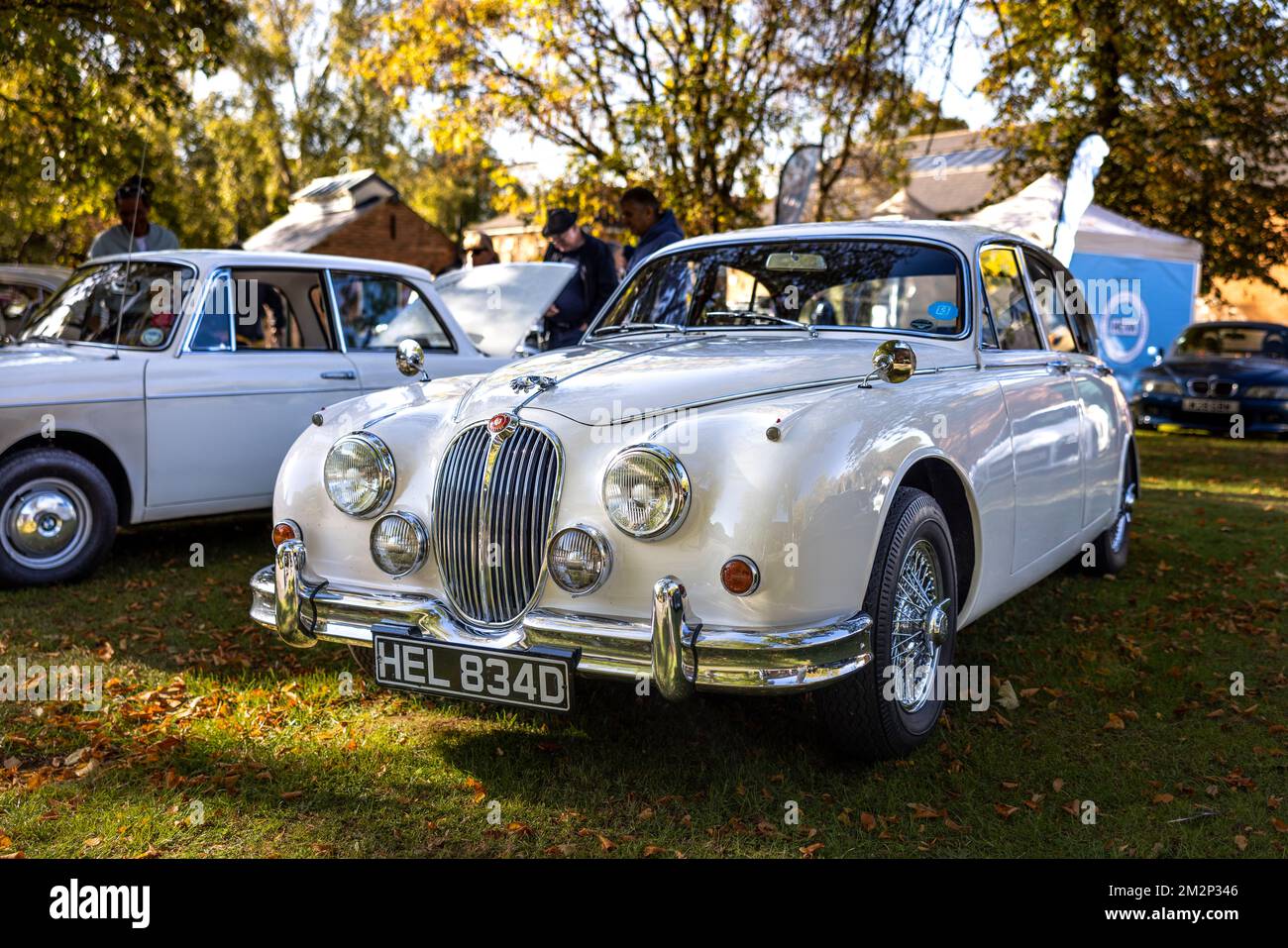 1966 Jaguar Mark 2 ‘HEL 834D’ on display at the October Scramble held ...