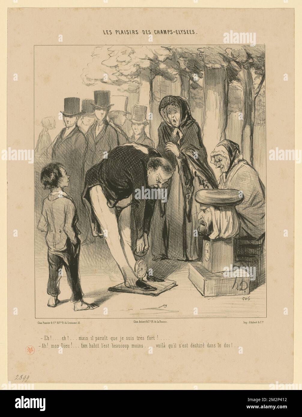 Eh! Eh! Mais il paraît que.... Honoré Daumier (1808-1879). Lithographs ...